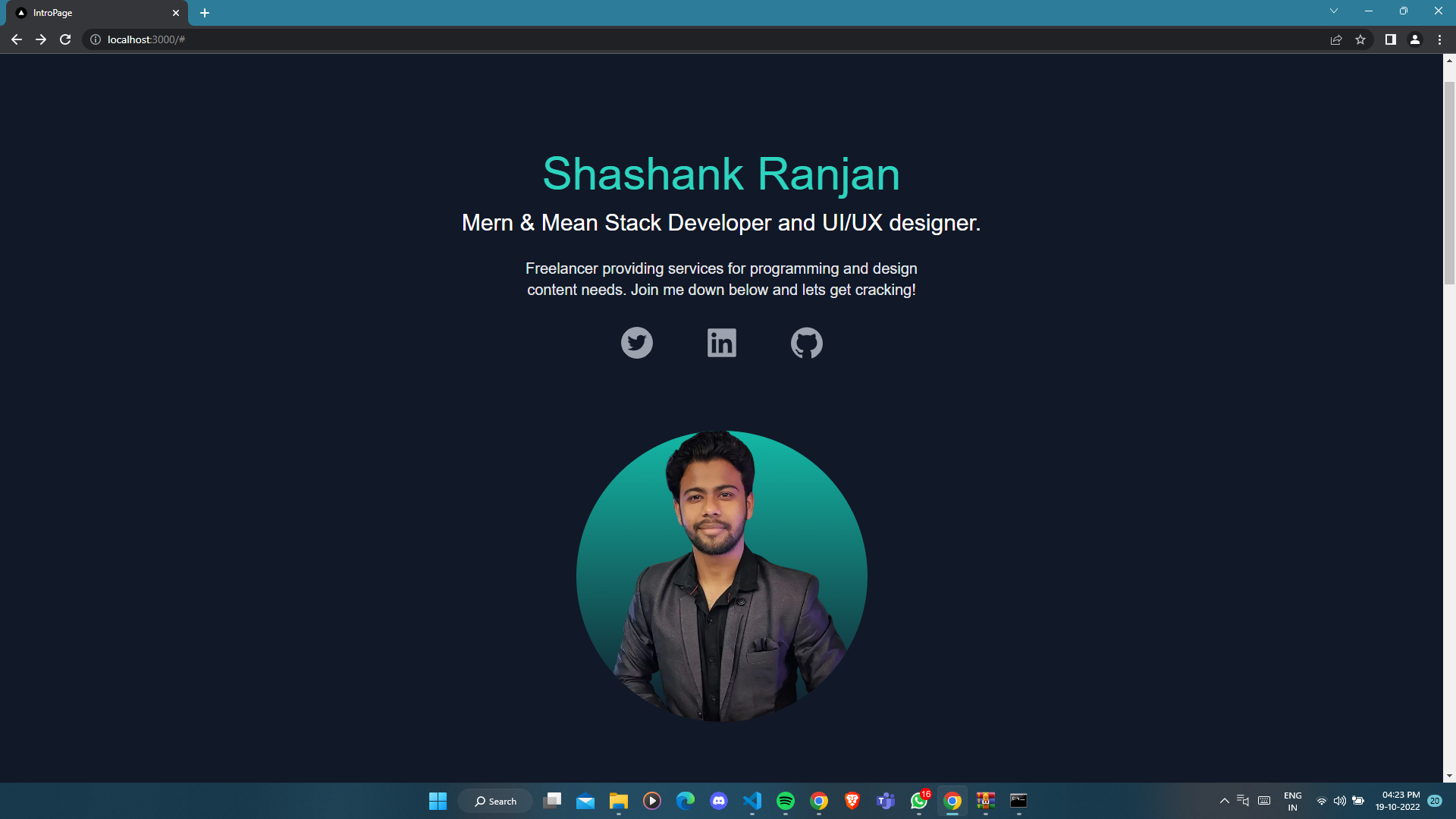 GitHub - shashankranjan-dev/Brief-Portfolio-nextJs: You can watch my work that i have worked on ...