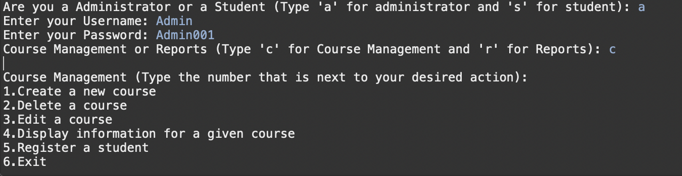 GitHub - hyreddy/CourseRegistrationSystem