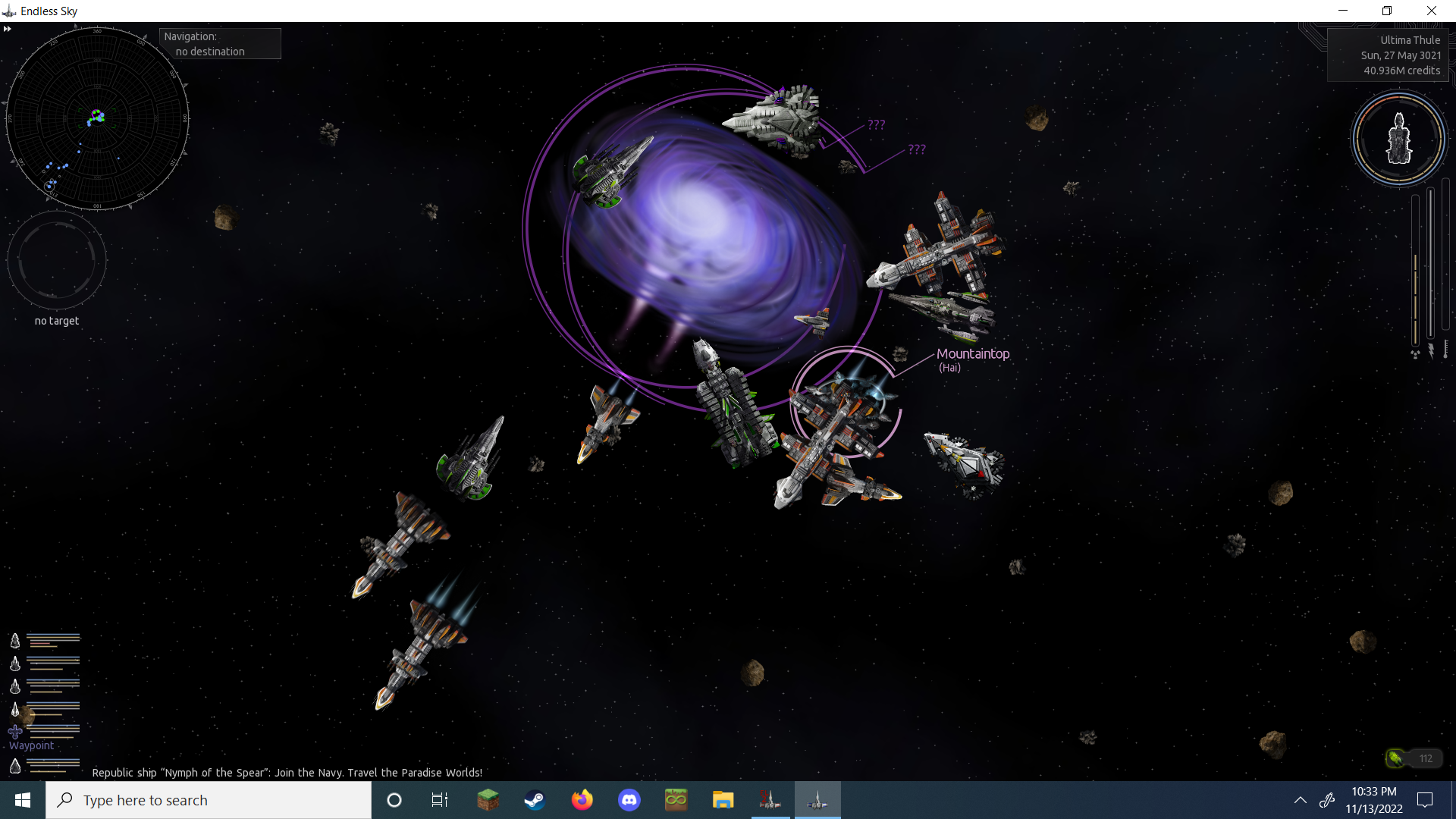 Dual Wormhole · Issue #7605 · endless-sky/endless-sky · GitHub