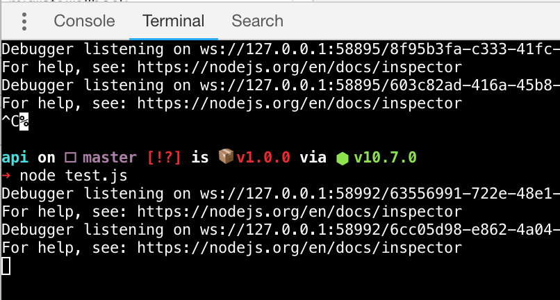Node process is not attached. · Issue #107 · GoogleChromeLabs/ndb · GitHub