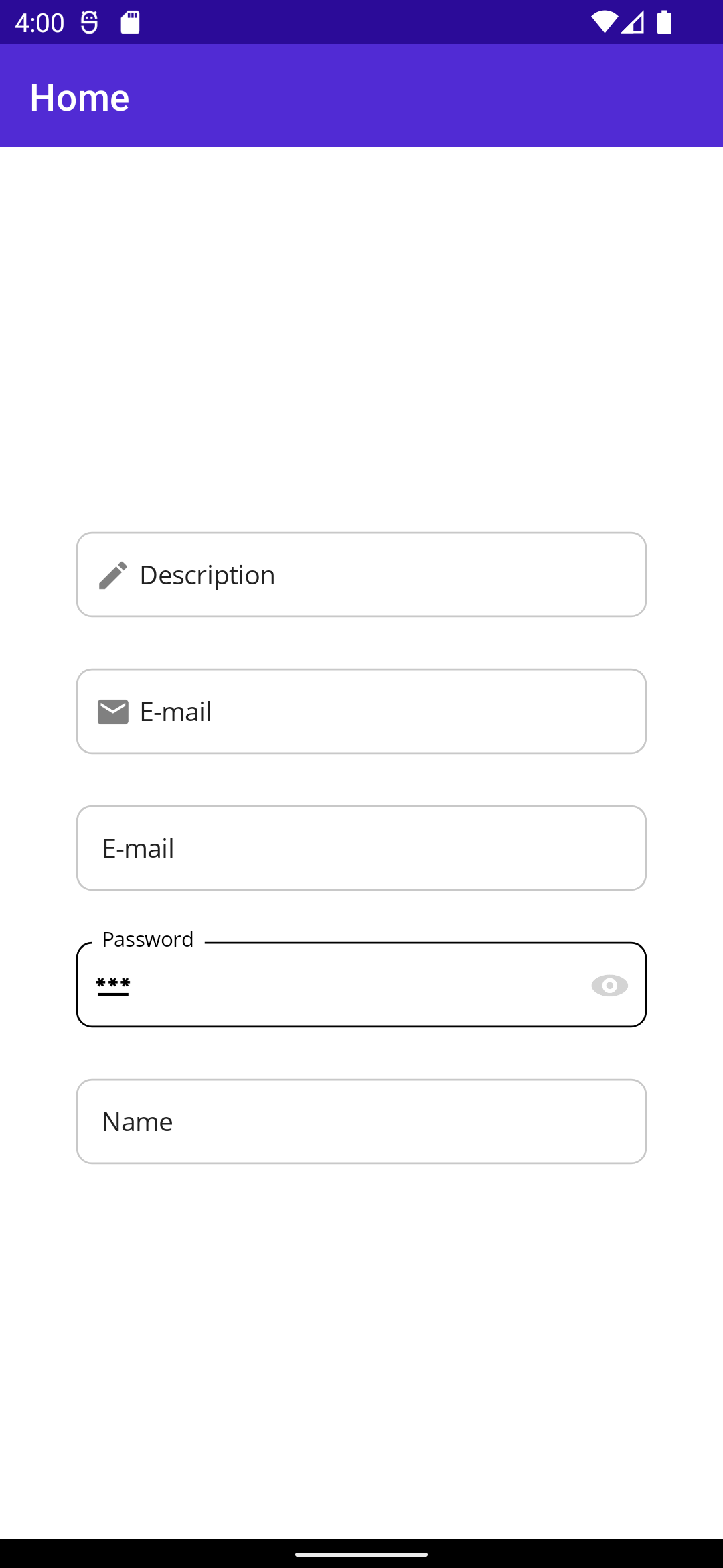 How do I change the color of "Clear icon" and "Icon Hide and show ...