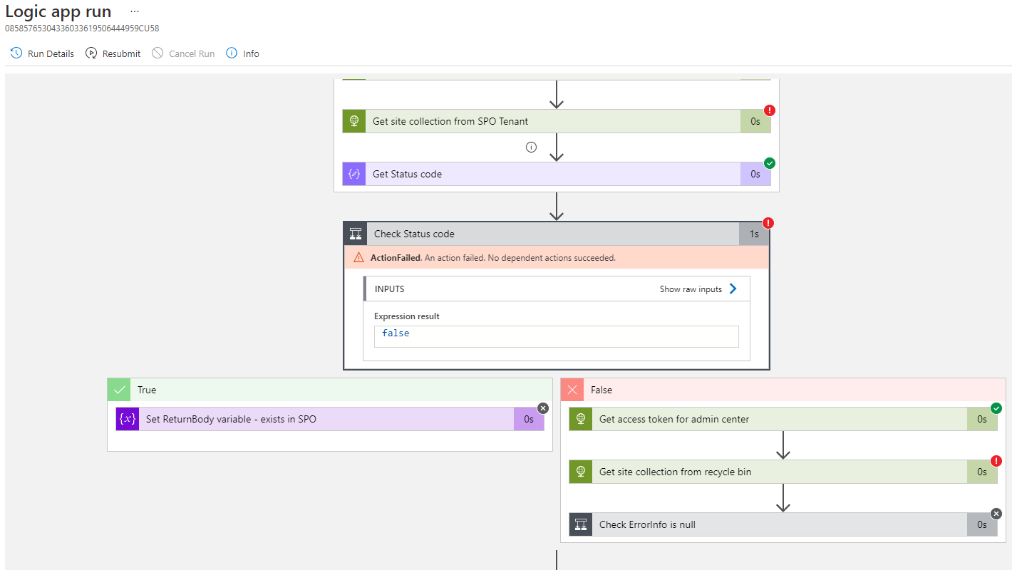 CheckSiteExists Logic App issue when checking SharePoint · Issue #276 · OfficeDev/microsoft ...