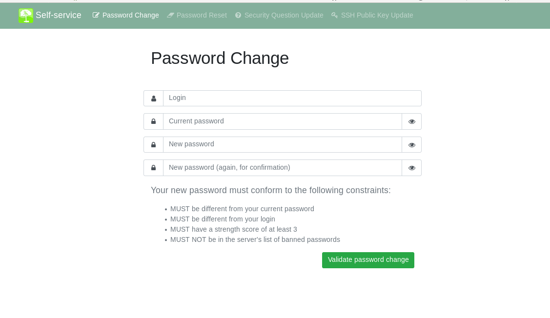 Interface Is Confusing · Issue 214 · Ltb Project Self Service Password · Github