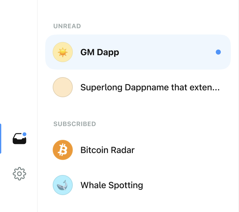 Improve Notifications Sidebar · Issue #256 · WalletConnect/web3inbox · GitHub