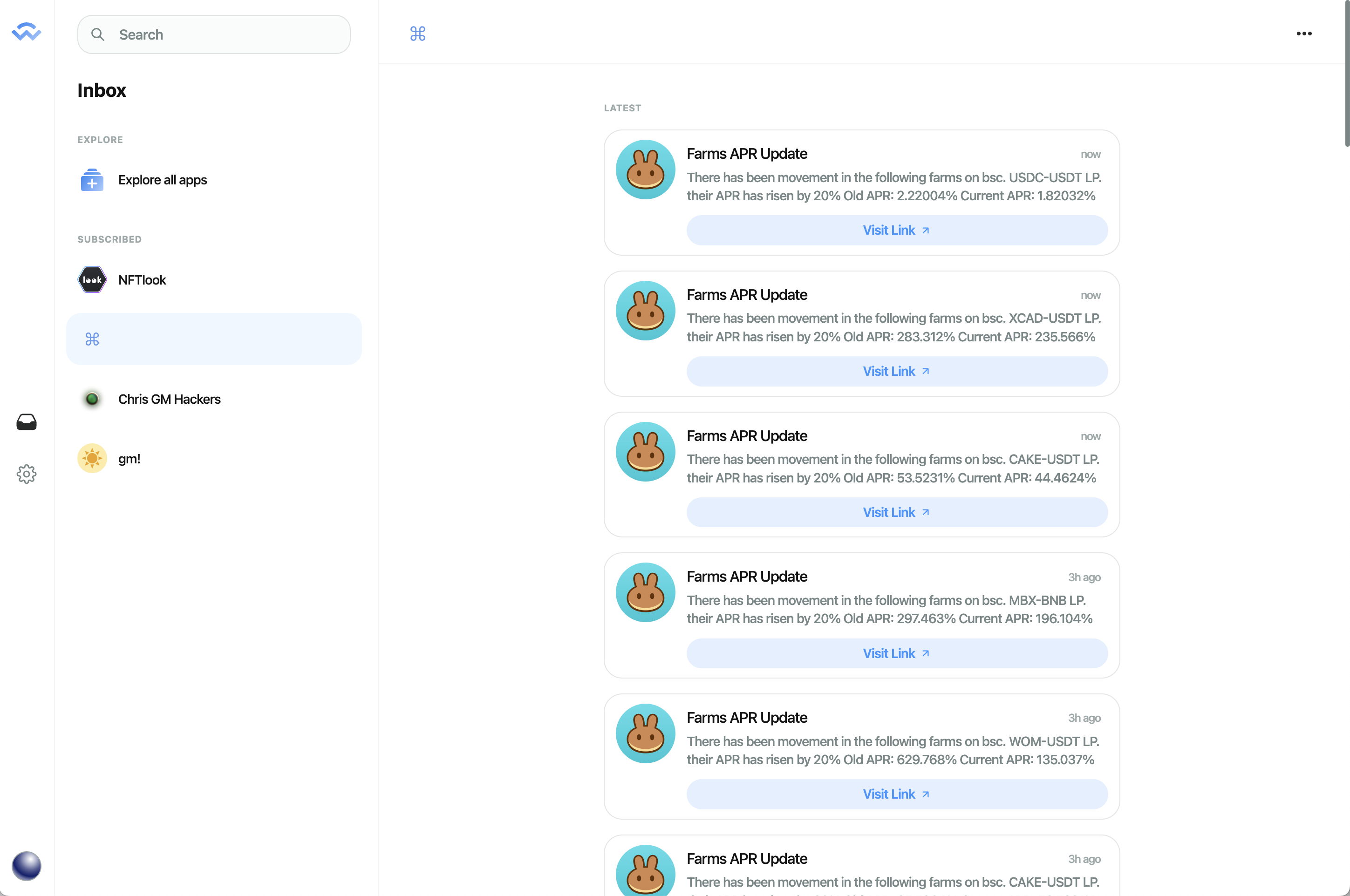 Improve Notifications page · Issue #257 · WalletConnect/web3inbox · GitHub