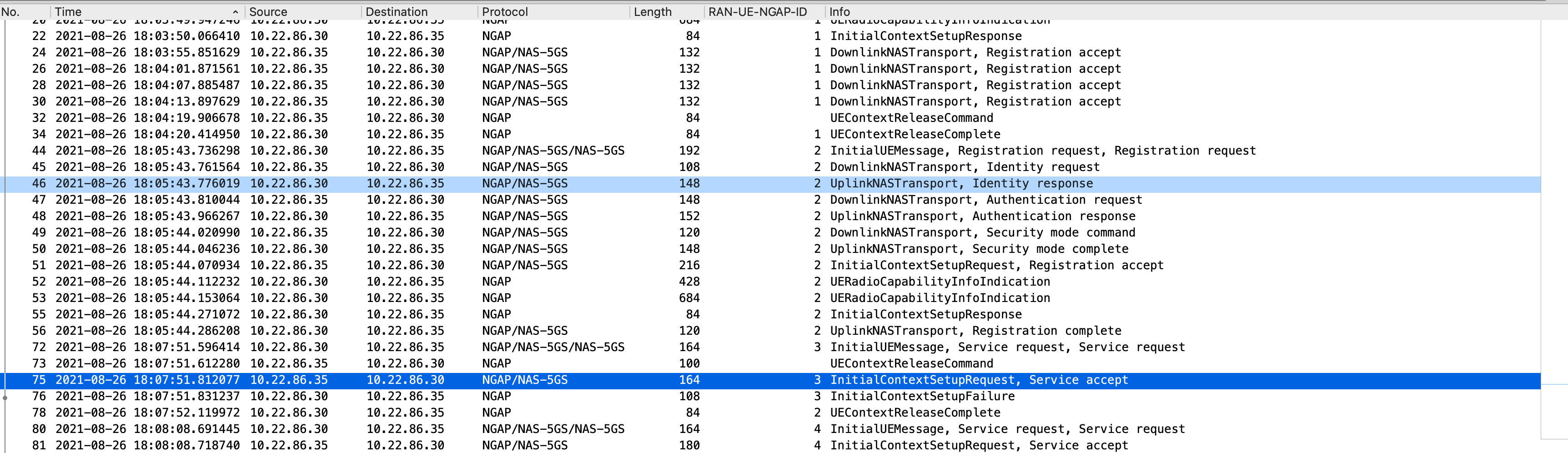 Magma 5G SA | Move the ICS-Req along with "DL-NAS _PDU Est Accept ...