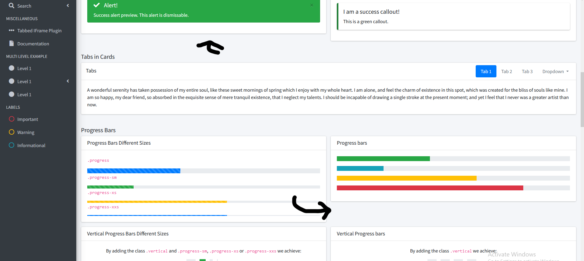 [BUG] Columns not taking full height of row. · Issue #4454 · ColorlibHQ/AdminLTE · GitHub