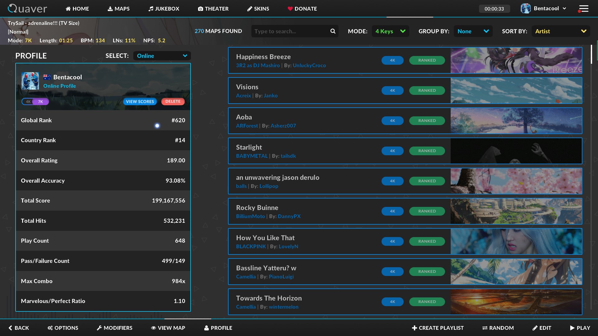 Approaching Blue Zenith bug. · Issue #2621 · Quaver/Quaver · GitHub