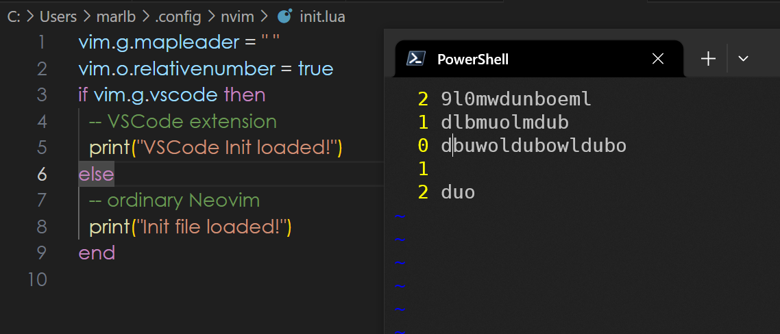 feature: Enable conditional relative line numbering · Issue #1535 · vscode-neovim/vscode-neovim ...