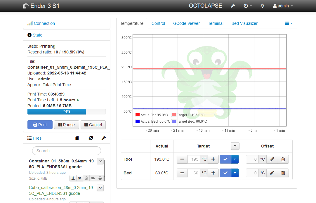 Filament RunOut - Ender 3 S1 · Issue #156 · mriscoc/Ender3V2S1 · GitHub