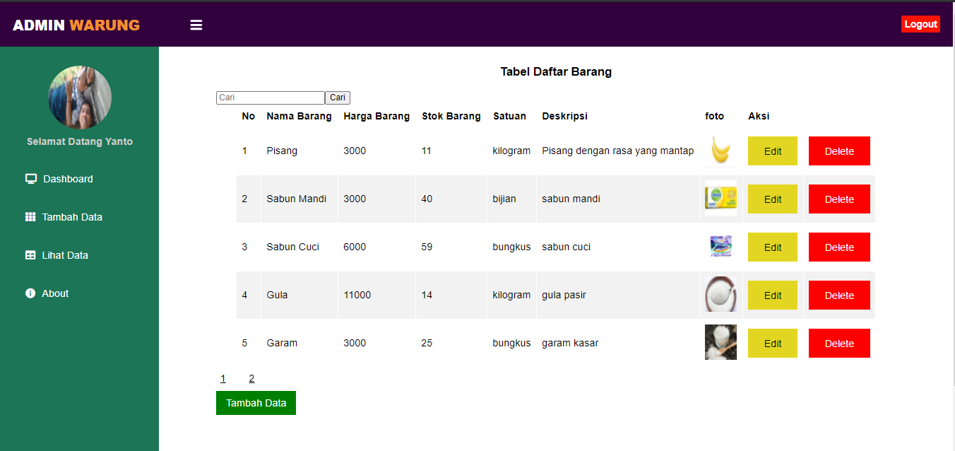 GitHub - ikhwan-aron/admin-warung: aplikasi web CRUD sederhana.