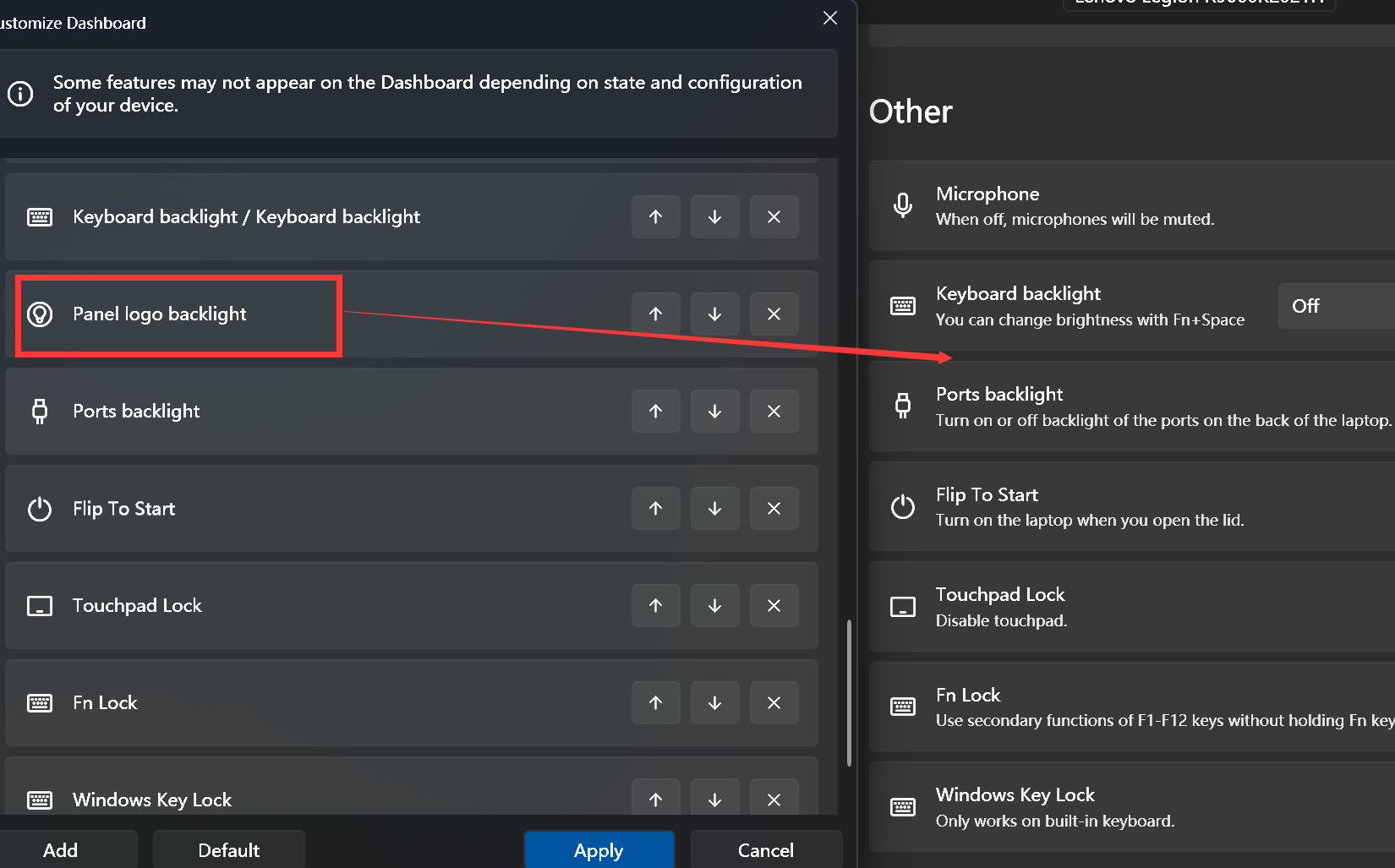 Keyboard backlight control and Panel Logo backlight option · Issue #819 · BartoszCichecki ...
