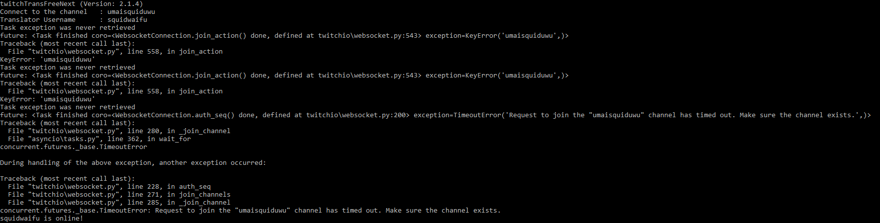Trans username not changing · Issue #20 · sayonari/twitchTransFreeNext ...