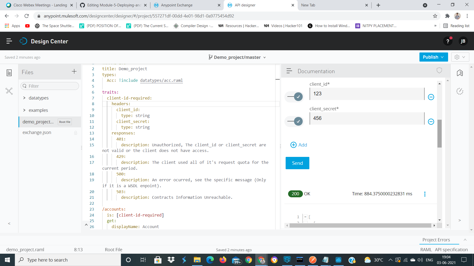 GitHub - brjayganesh2606/Module-5-Deploying-and-managing-APIs