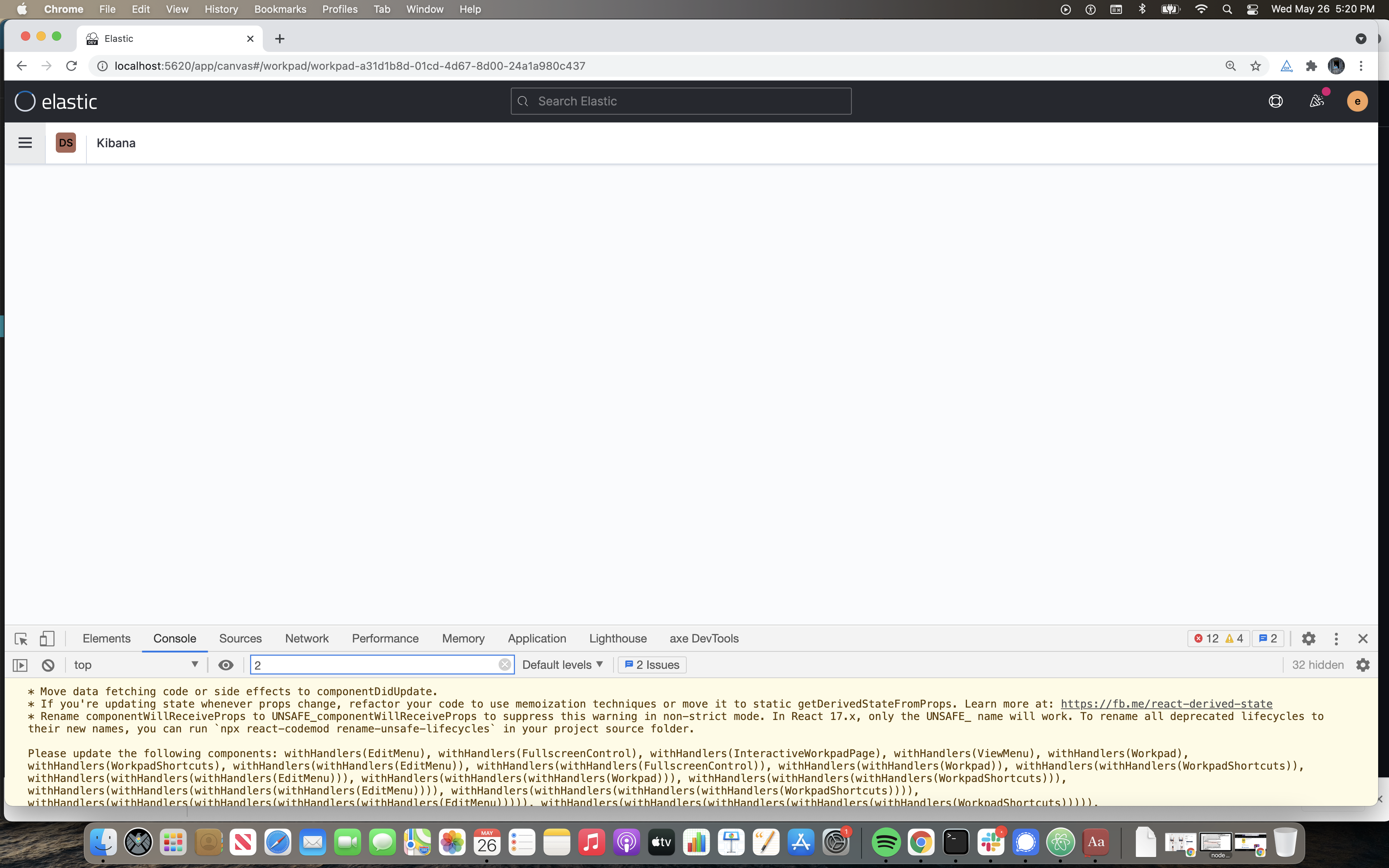 Canvas workpad crashes if timelion throws 500 error and user cannot open the workpad again ...