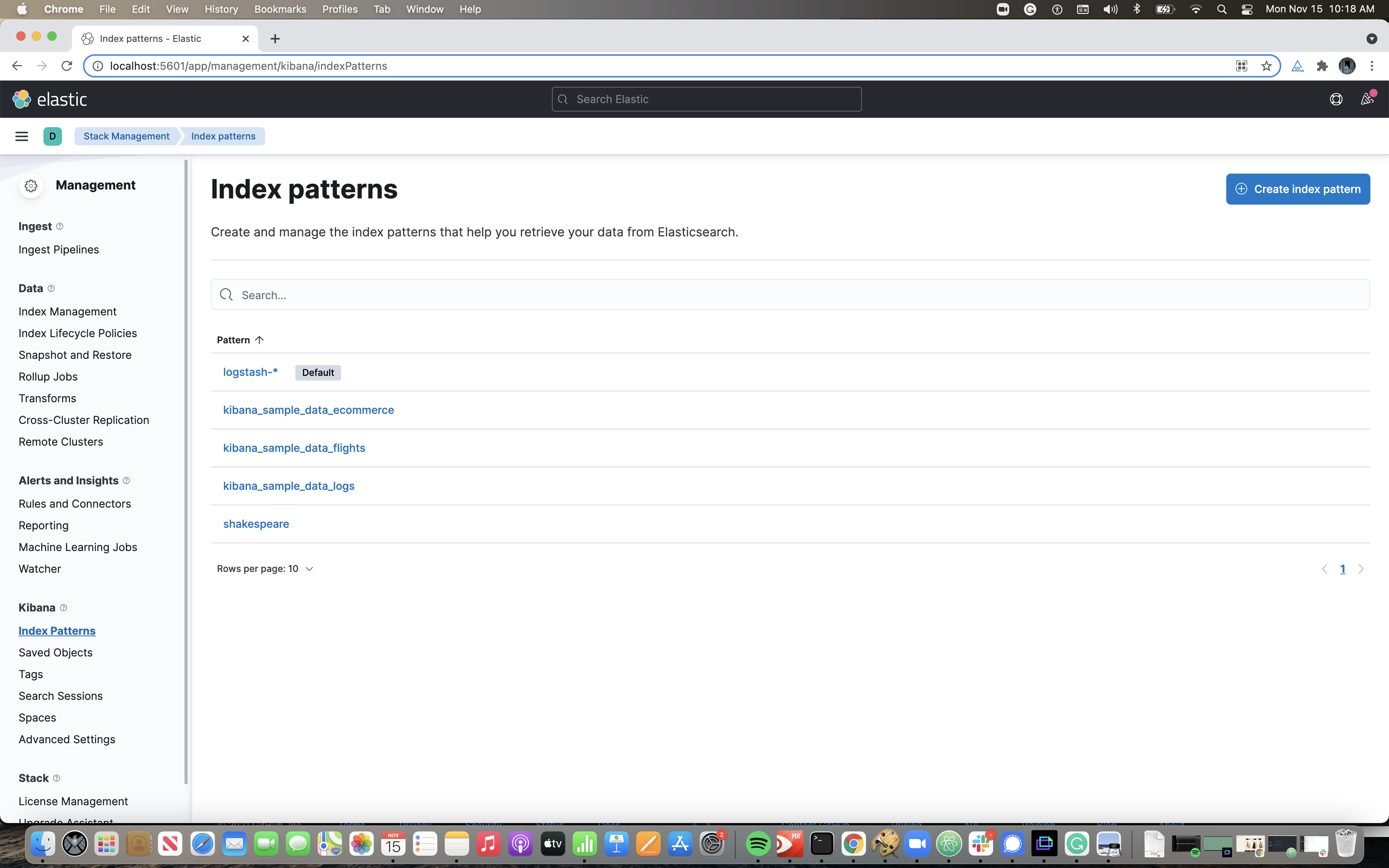 Discover Isnt Showing Default Index Pattern When Users Click On New · Issue 118548 · Elastic 