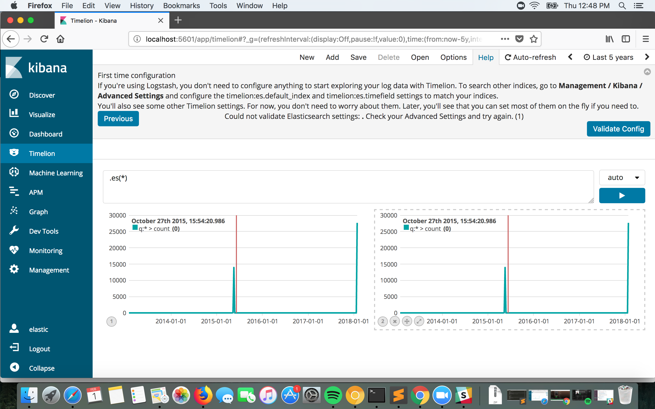 Timelion tutorial action buttons need to be better aligned. · Issue #16464 · elastic/kibana · GitHub