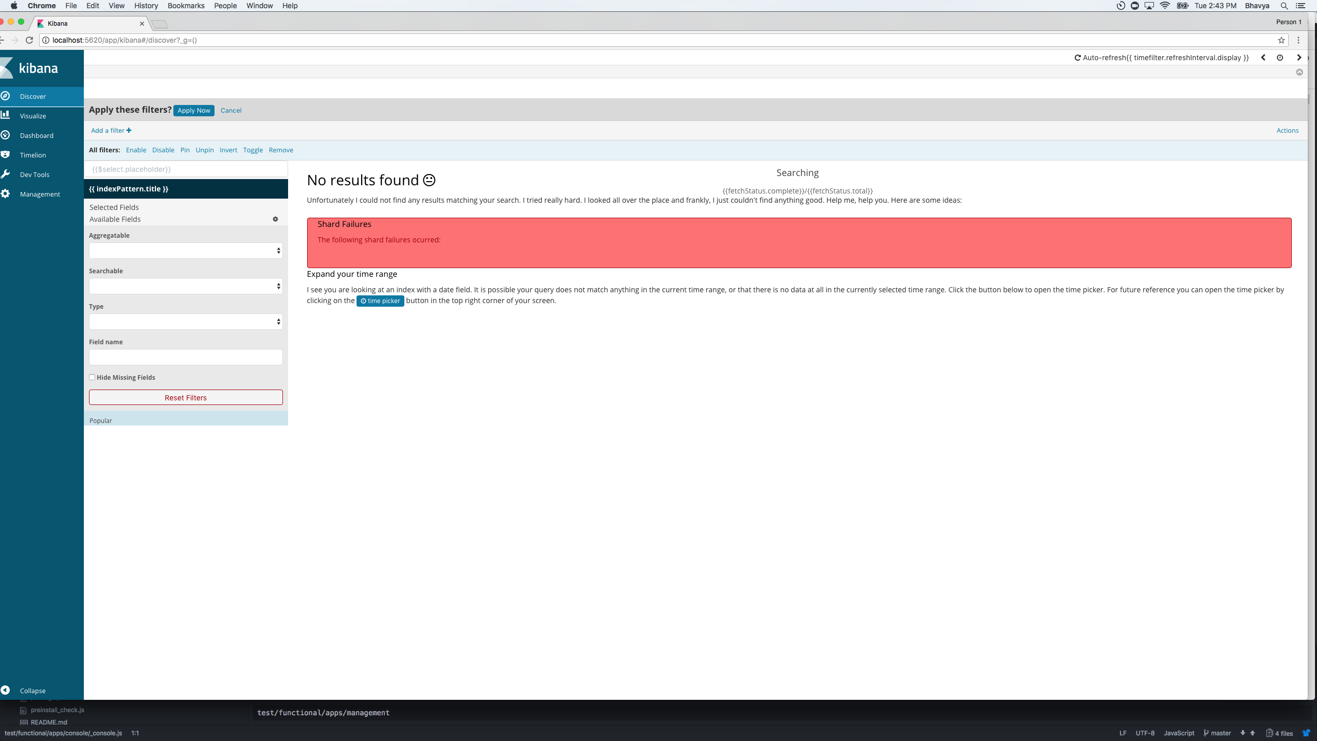 Discover Is Not Displaying Index Patterns To Discover · Issue 17278 6976