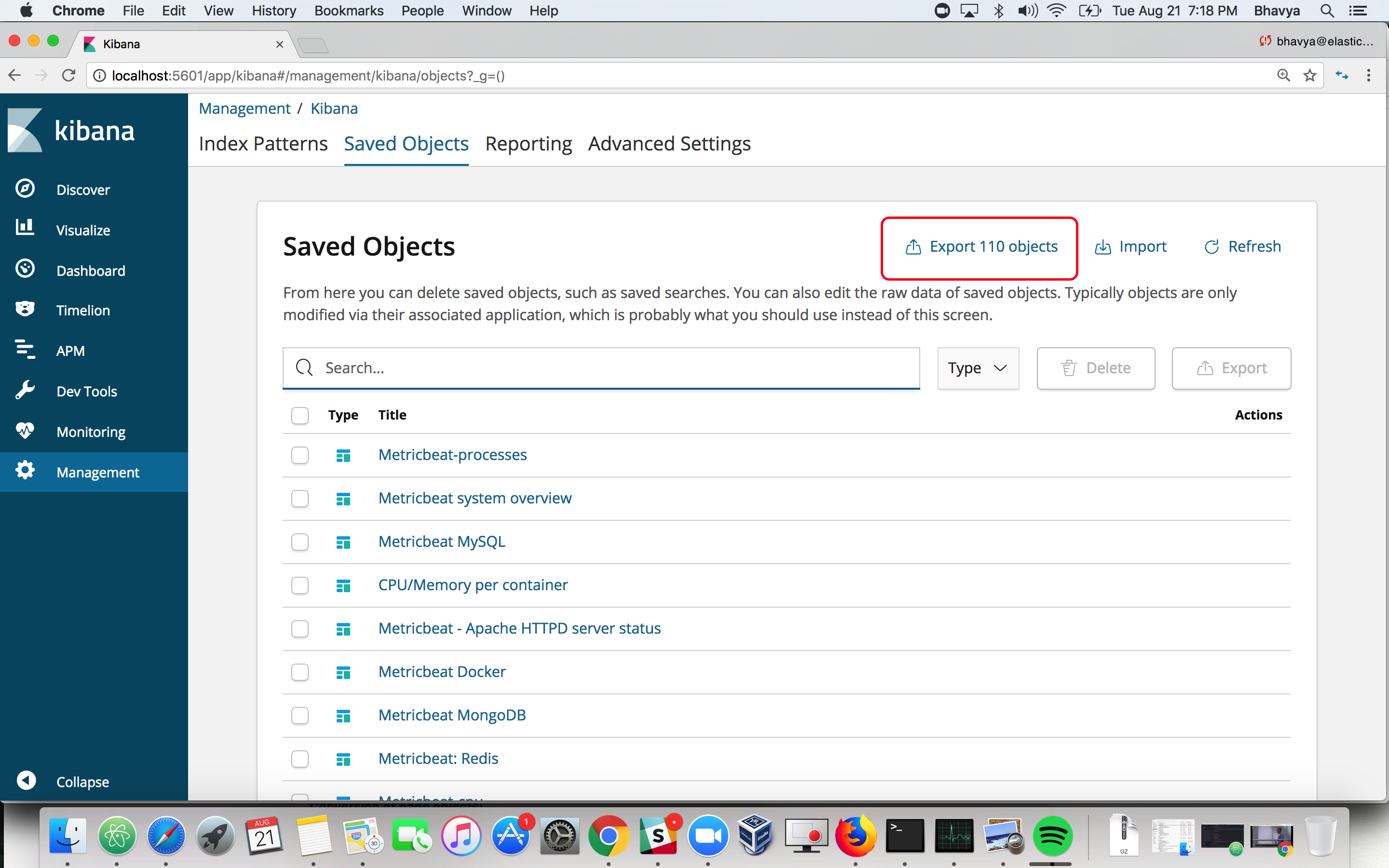 User has import the json twice to get all the saved objects. · Issue #22238 · elastic/kibana ...
