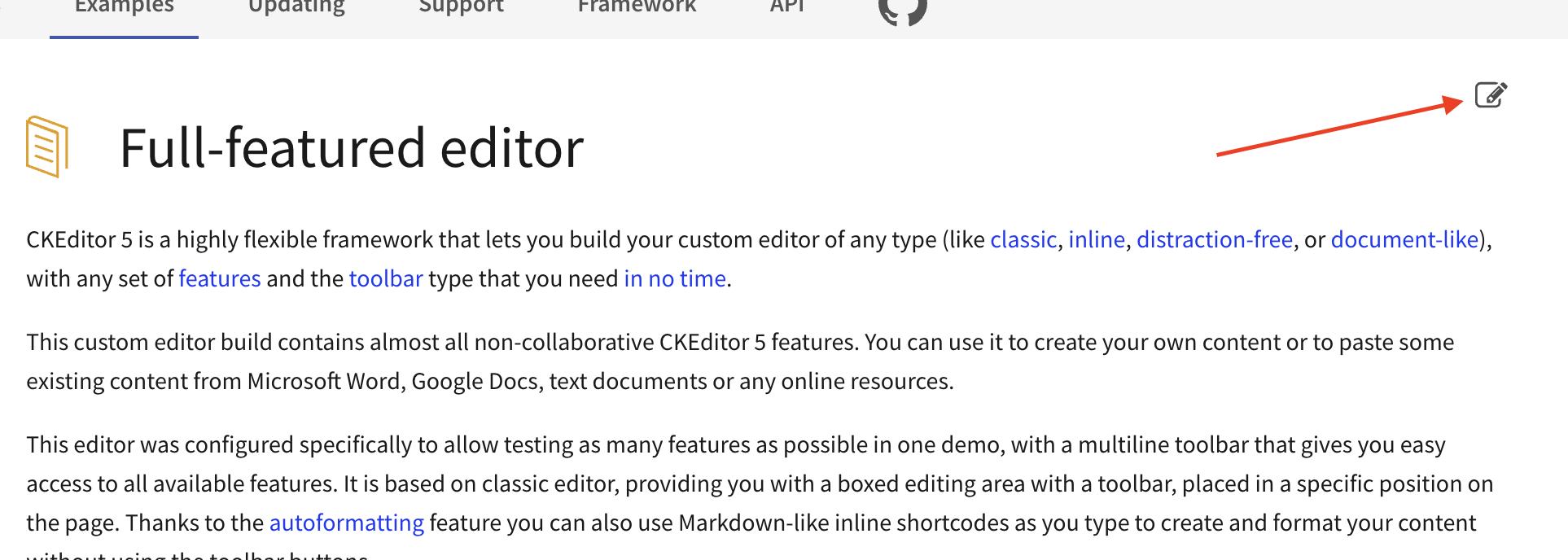 Wrong Url To Contribute On Full Feature Editor Example · Issue 12913 · Ckeditorckeditor5 · Github 