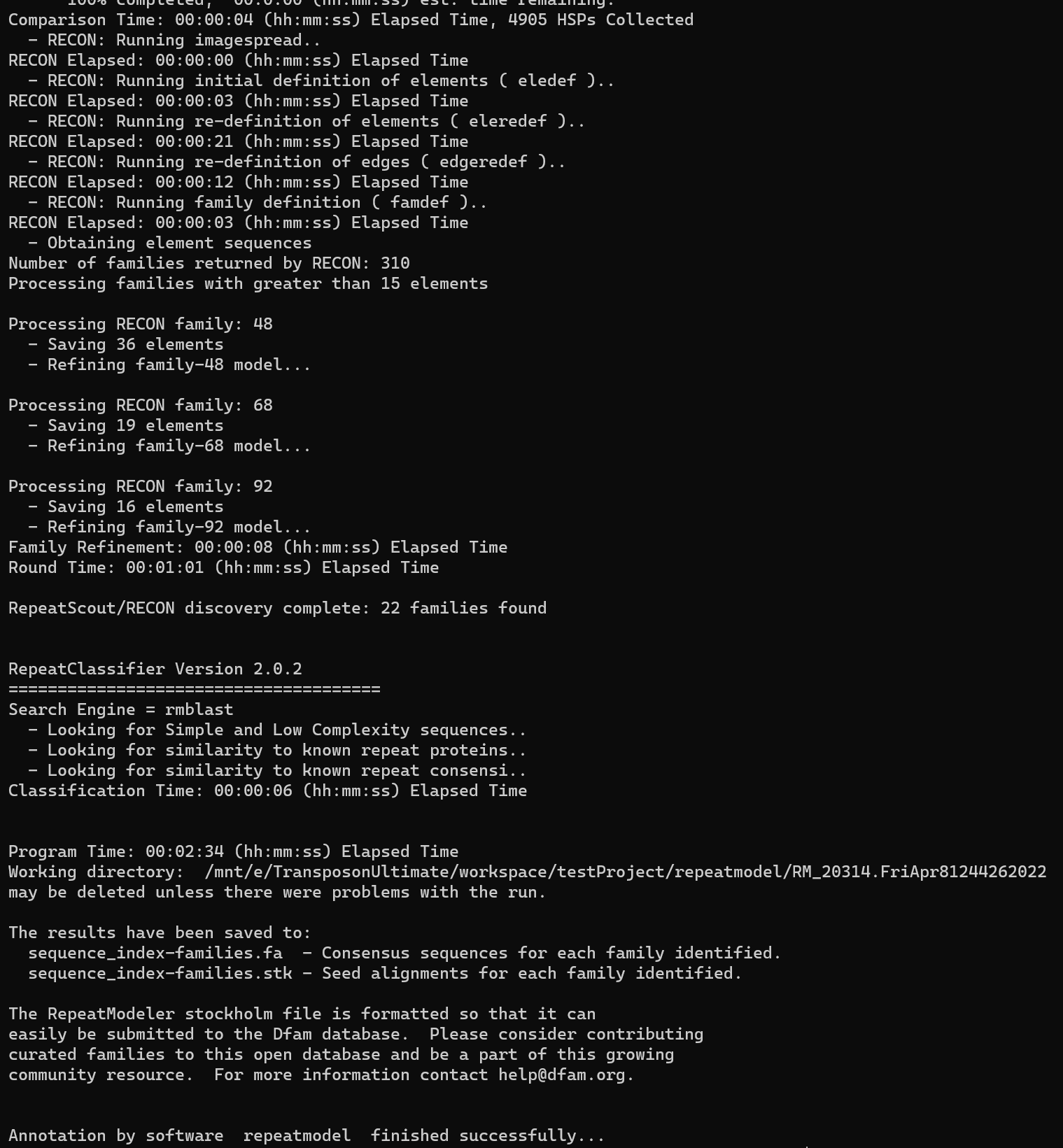 RepeatMasker and RepeatModeler (with the conda packages) not generating results · Issue #11 ...
