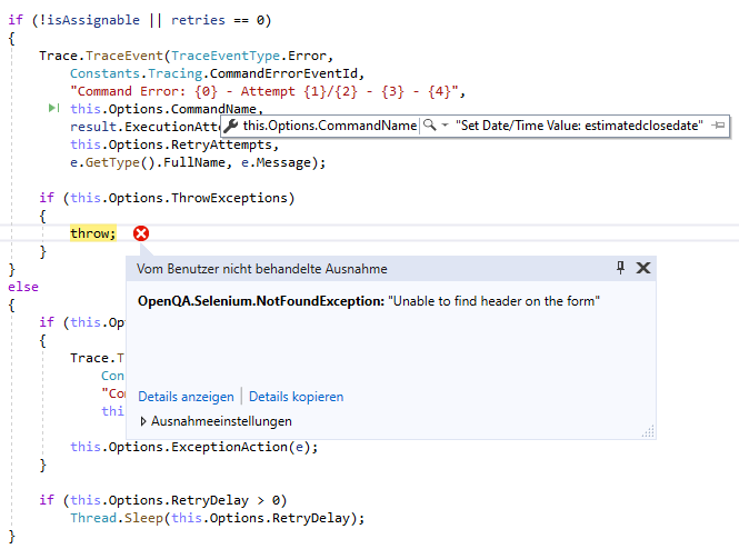[BUG] Error while setting DateTime value on QuickCreate · Issue #967 · microsoft/EasyRepro · GitHub
