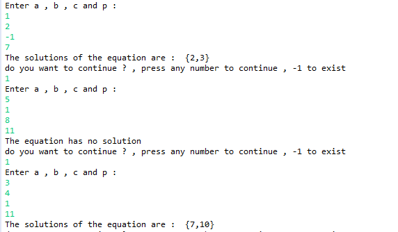 GitHub - Eid1543/quadratic-congruence-equation-solver-using-Java: this program solves a ...