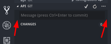UI: source control commit message input different border sizes · Issue ...