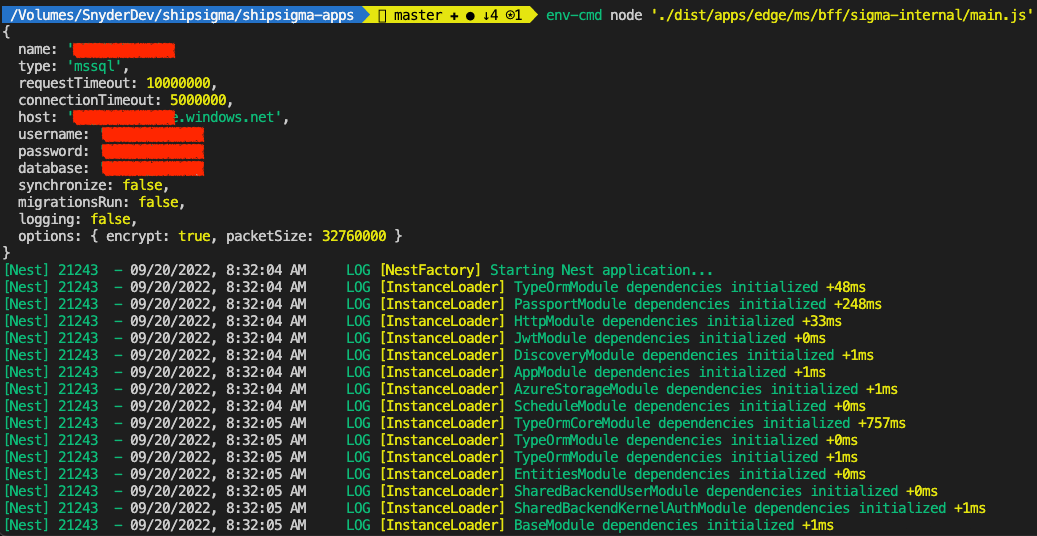 Upgrading from 14.7.5 to 14.7.6 causes environment variables to be ...