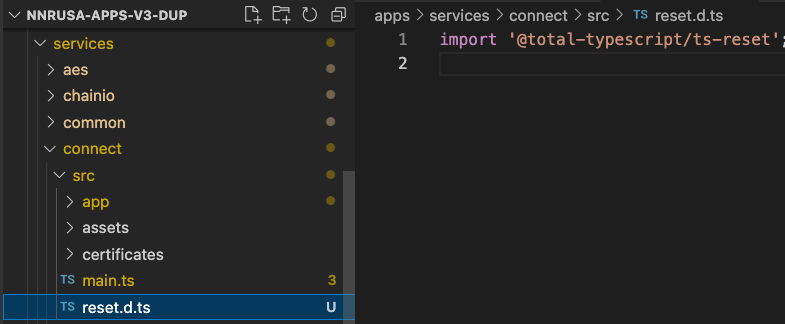 Proper usage of @total-typescript/ts-reset within scope of an Nx monorepo · Issue #15196 · nrwl ...