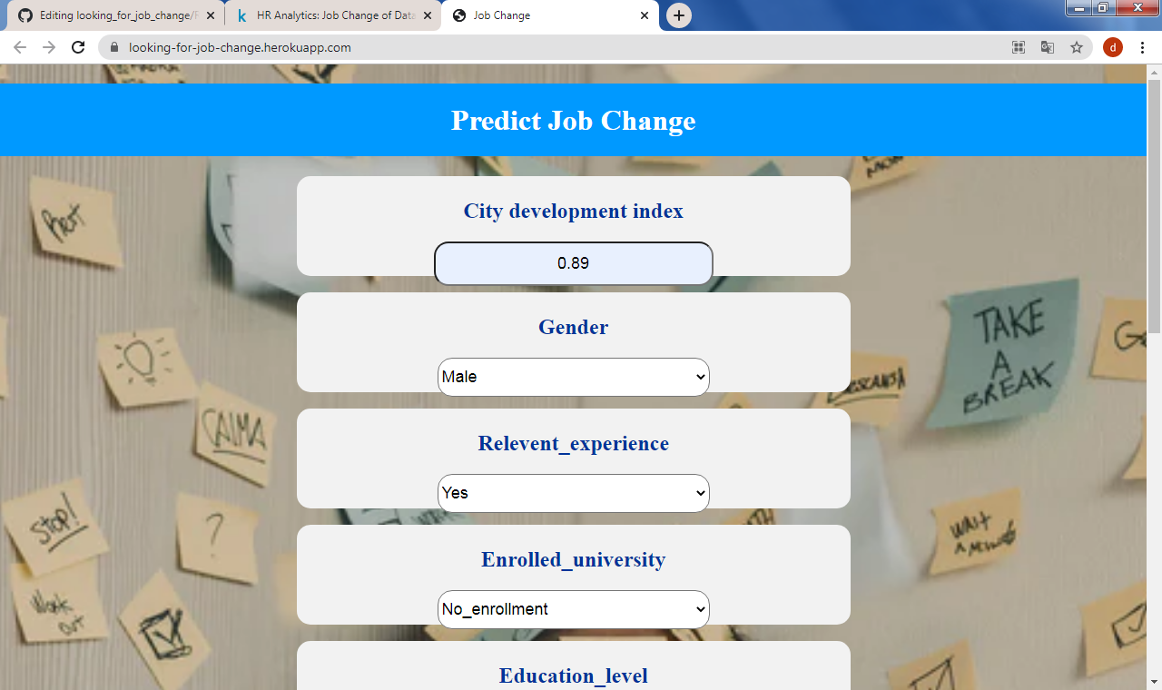 GitHub - himanisani01/Job-Change-Prediction