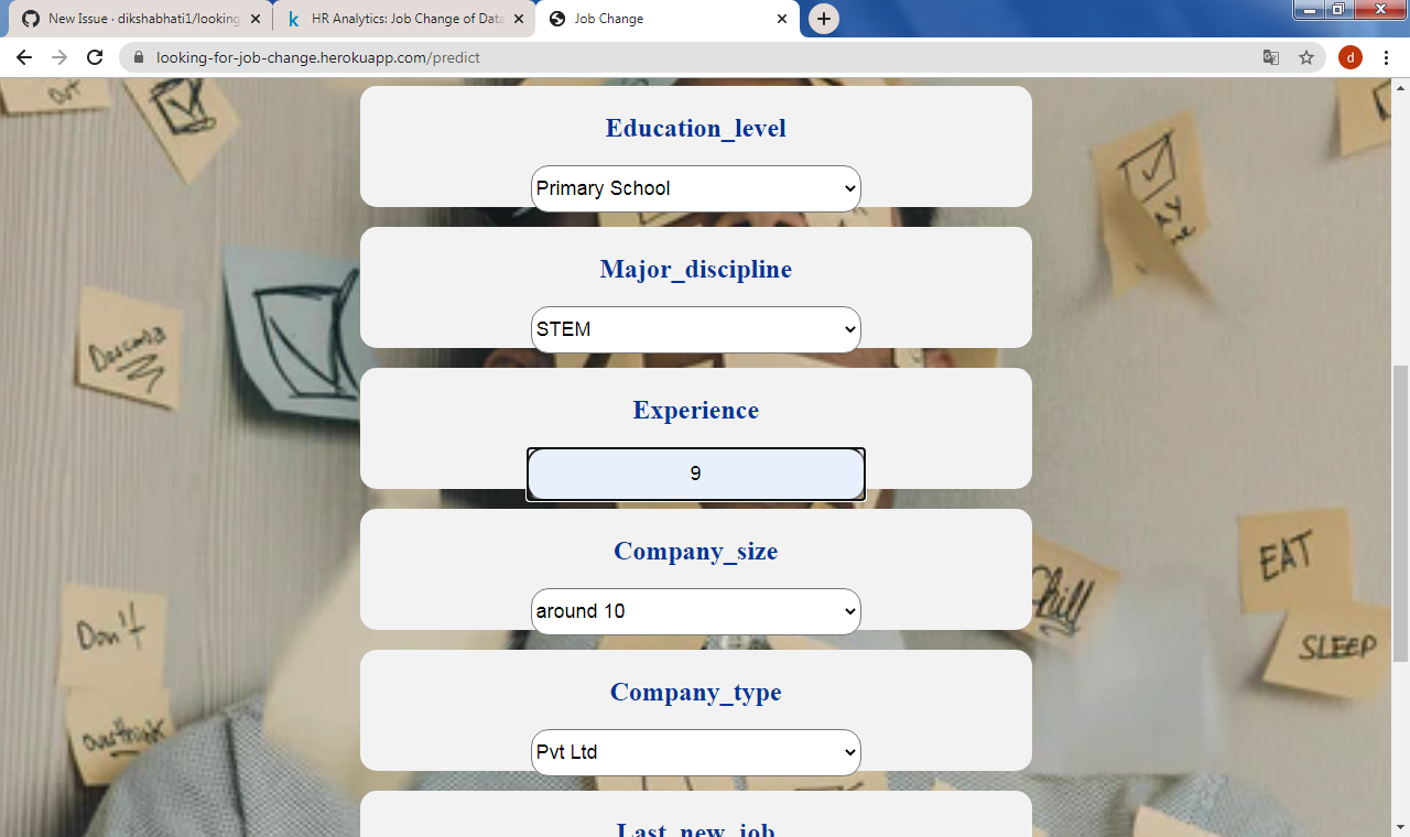 GitHub - himanisani01/Job-Change-Prediction