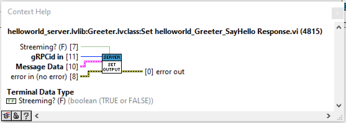 Typo "Streeming" instead of "Streaming" · Issue #89 · ni/grpc-labview · GitHub