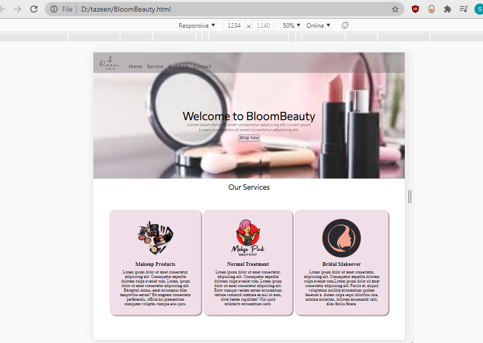 GitHub - sarahsyed786/Mackeup-Web-using-HTML-CSS