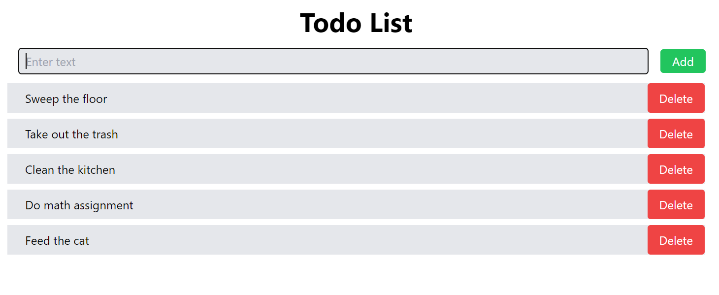 GitHub - yawjalik/Todo-List: A simple Todo List with React, Axios, Tailwindcss, and FastAPI