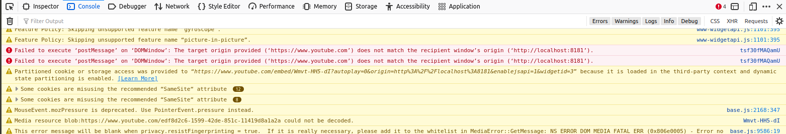 [BUG]: Console error after selecting the RTE option to upload a video · Issue #17578 · oppia ...