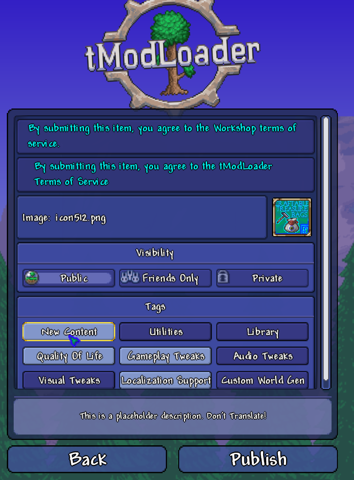 Add Mod Tag Descriptions · Issue #2439 · tModLoader/tModLoader · GitHub