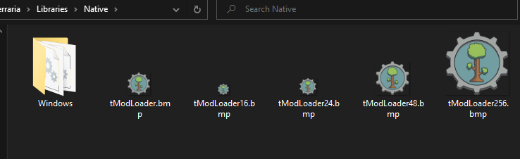 Game Icon won't show on Taskbar · Issue #3017 · tModLoader/tModLoader ...