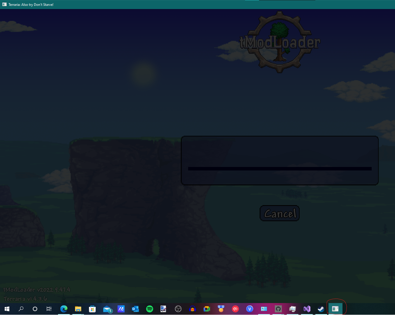 Game Icon won't show on Taskbar · Issue #3017 · tModLoader/tModLoader · GitHub
