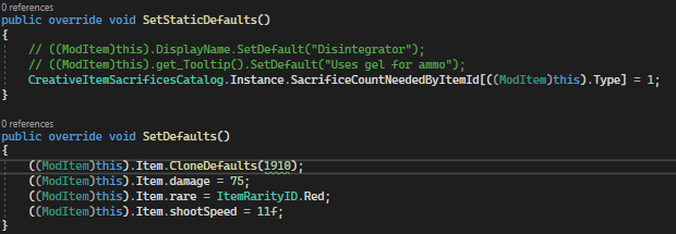 Typo on `ChangeMagicNumberToID` for 1910 ItemID `EldMelter` but should ...