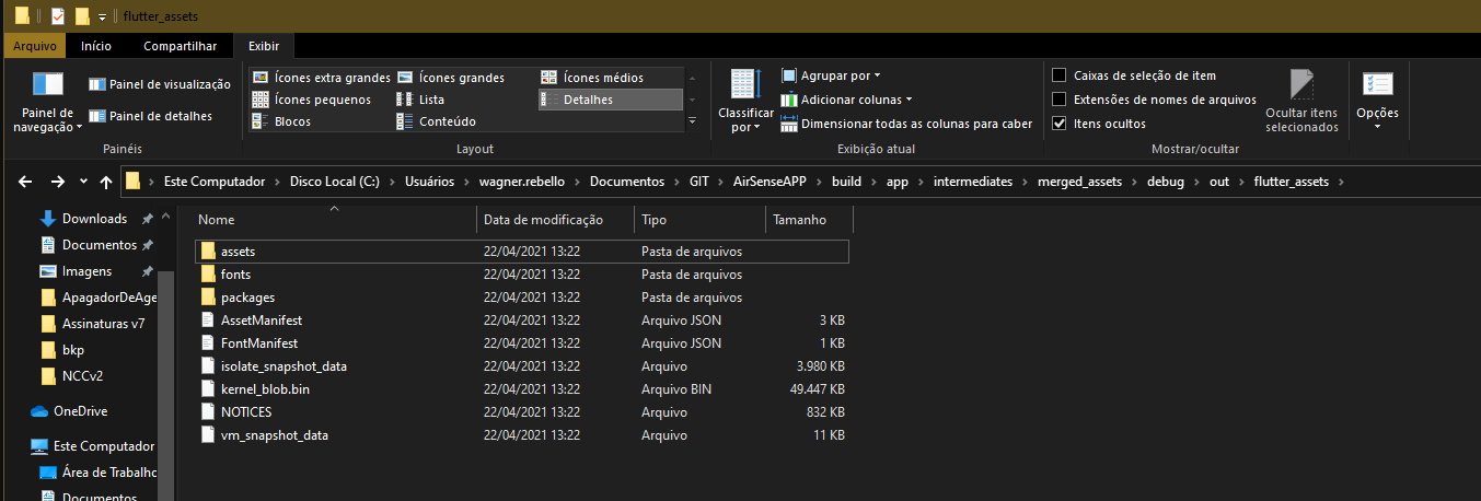 Embedding .git folder or files using assets do not work on Android ...