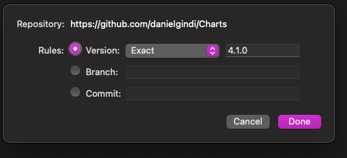 Cannot install package v4.1.0 using SPM · Issue #4937 · ChartsOrg/Charts · GitHub
