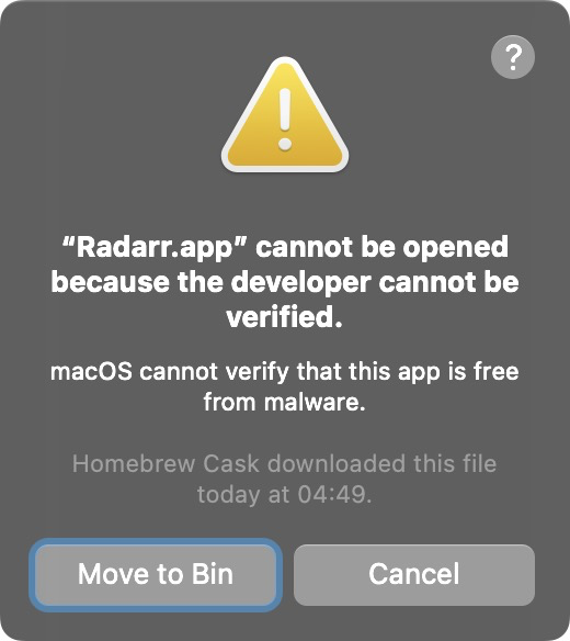 Can't run Radarr on M2 · Issue #8711 · Radarr/Radarr · GitHub