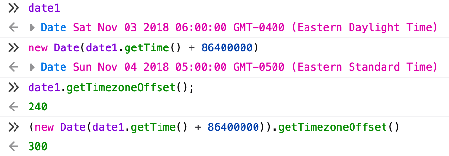 Incorrect results using addHours & subHours when crossing DST · Issue #1302 · date-fns/date-fns ...