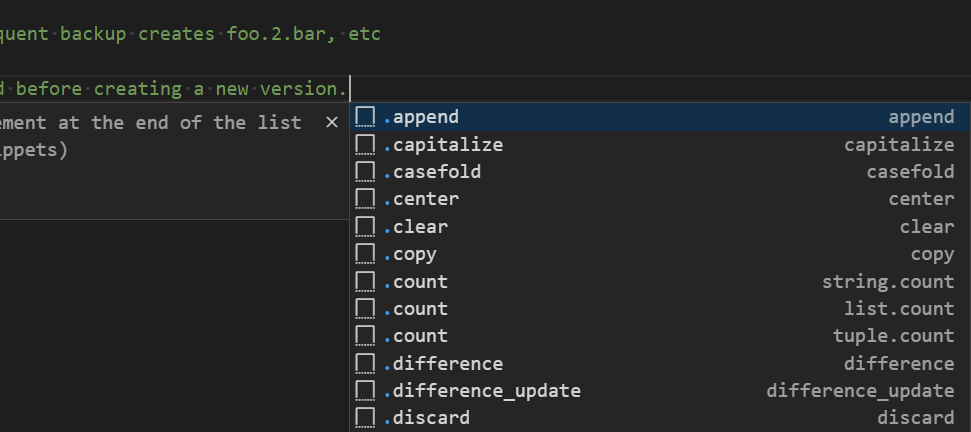 Intellisense fires within comments · Issue #1431 · microsoft/pylance-release · GitHub