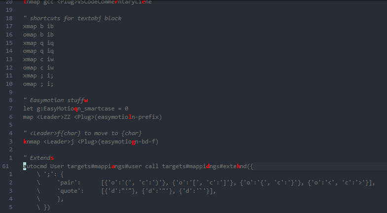 [vim Easymotion] Shows Labels On The Wrong Characters · Issue 60 · Vscode Neovim Vscode Neovim