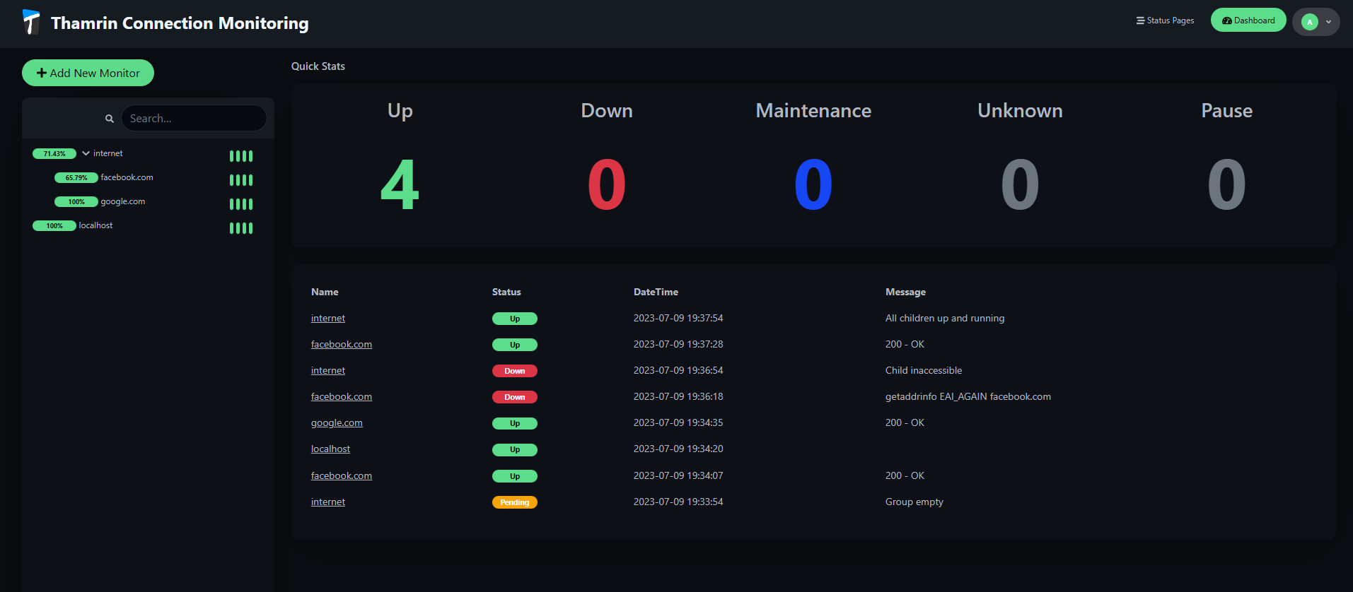 GitHub - I-Fun/Thamrin-Connection-Monitoring: Connection Monitoring for Thamrin