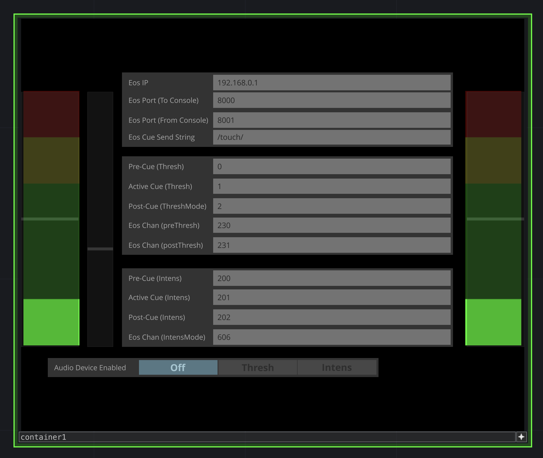 GitHub - jshea2/Touchdesigner-Audio-to-Eos