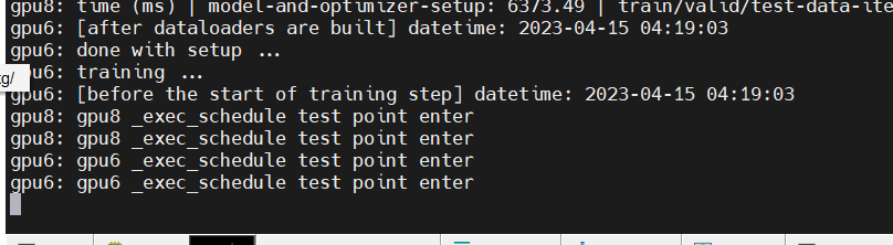 [BUG] Megatron-LM with DeepSpeed training, get stuck in the _exec_schedule function · Issue ...