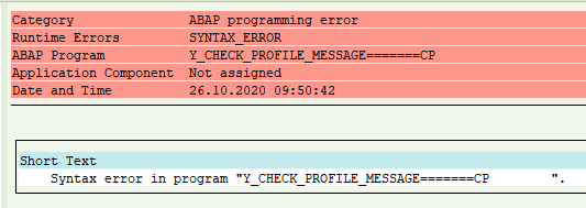 Yet Another Syntax Error · Issue 187 · Sapcode Pal For Abap · Github 2744